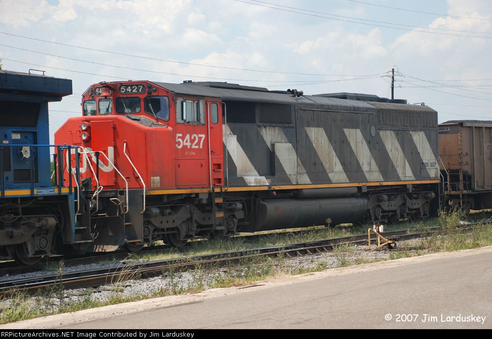 Close-up of CN 5427